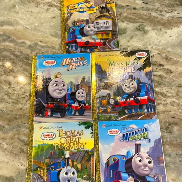 Little Golden Book | Toys | Thomas Friends Book Collection Set Of 5 ...